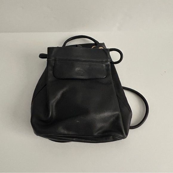 Longchamp | Bags | Vintage Longchamp Leather Backpack | Poshmark